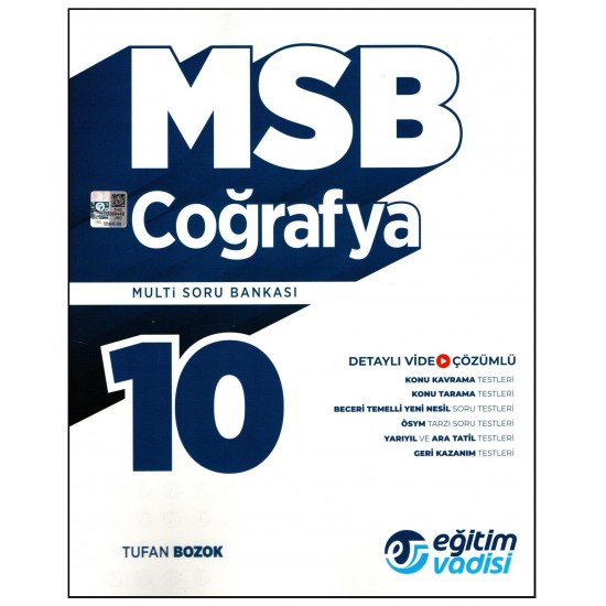 Eğitim Vadisi 10. Sınıf Coğrafya MSB (Multi Soru Bankası)