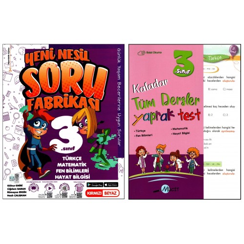 Kırmızı Beyaz 1. Sınıf Mini Mini Bilginler Okuma Yazma Öğreniyor Okuma ...